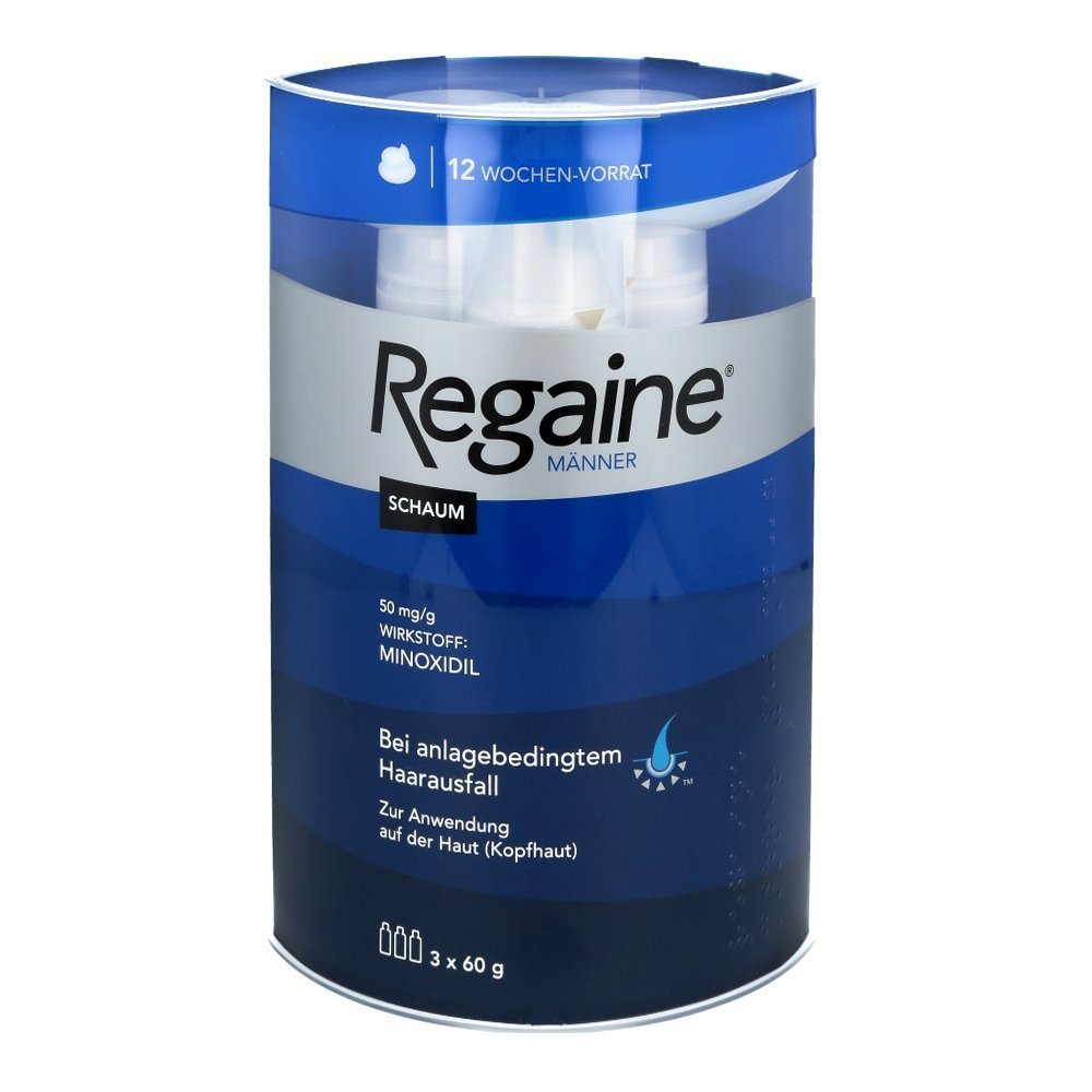 Regaine/Minoxidil: Erfahrungen u. Test